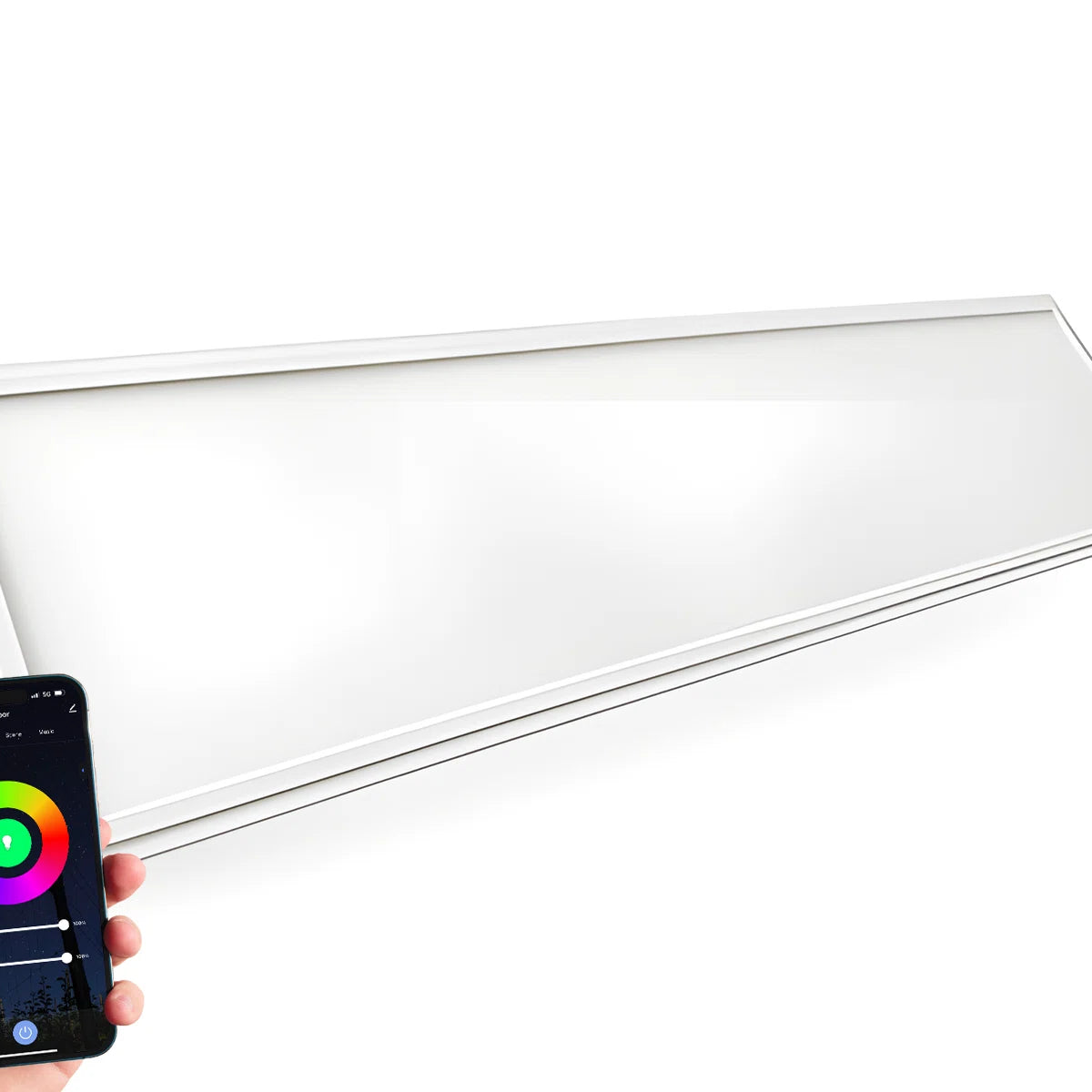 WiFi LED Panel 30x120cm • Colored light | LEDWINKEL-Online – Orbital LED