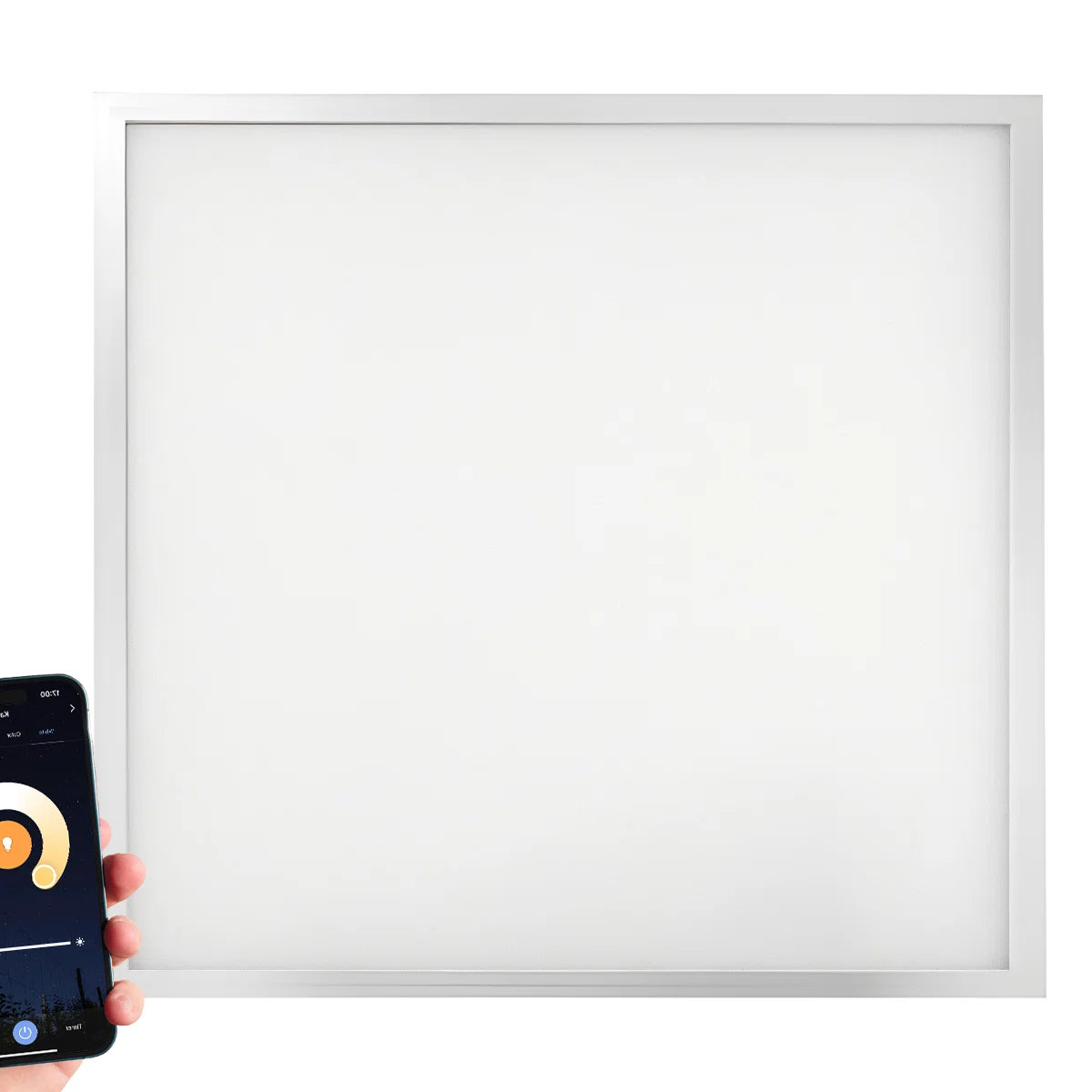 Smart LED Panel 60x60 | Dimmable & Adjustable Color | WiFi Backlit ...
